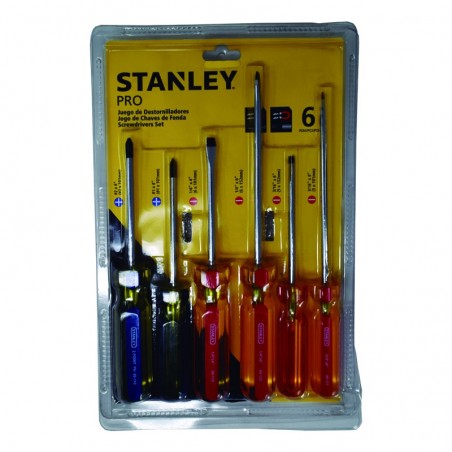 Juego de 6 Destornilladores Pro